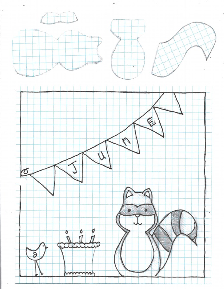 June Embroidery Pattern | PDF