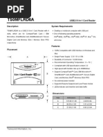 NS1081 USB 3.0 Flash Card Controller | PDF | Usb | Flash Memory