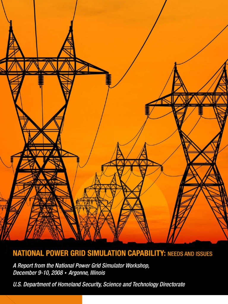 Power Grid Brochure | Simulation | Electrical Grid
