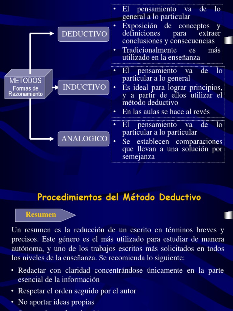 Metodo Inductivo y Deductivo | PDF | Razonamiento inductivo | Método científico