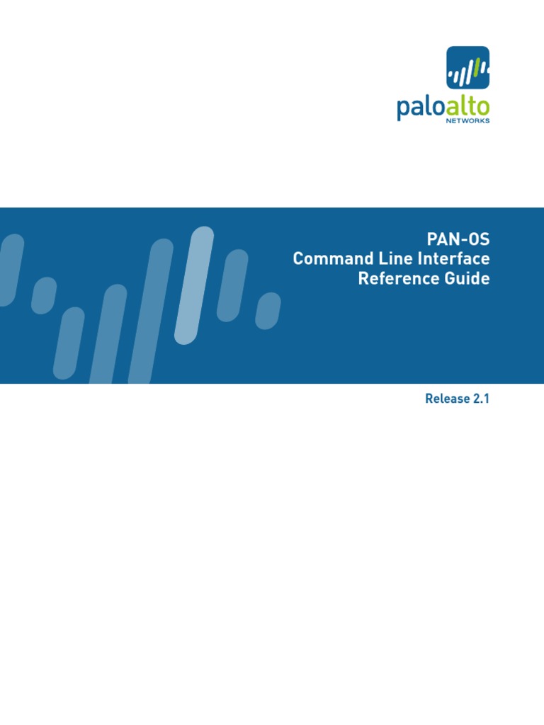 PAN-OS 2.1 CLI Reference Guide | PDF | Command Line Interface | Ip Address
