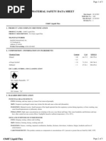 MSDS Dichloromethane | Chemistry | Chemicals