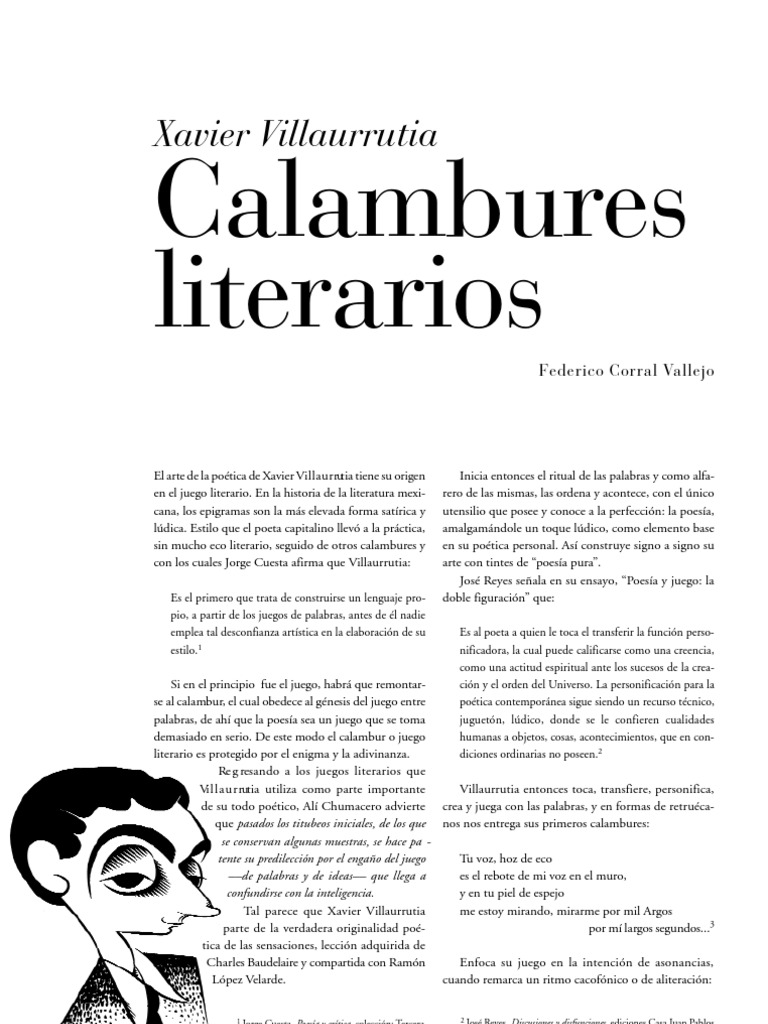 Calambures literarios | Poesía | México