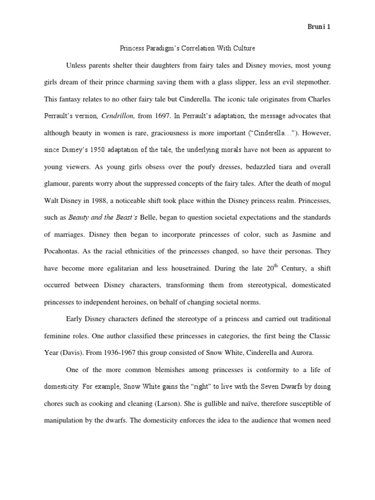 Paradigm Shift Paper Portfolio | PDF | Cinderella