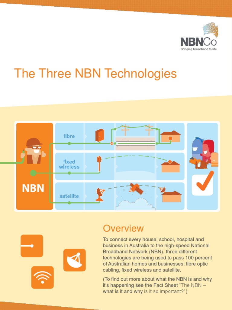 National Broadband Network: Technology Fact Sheet | Internet Service ...