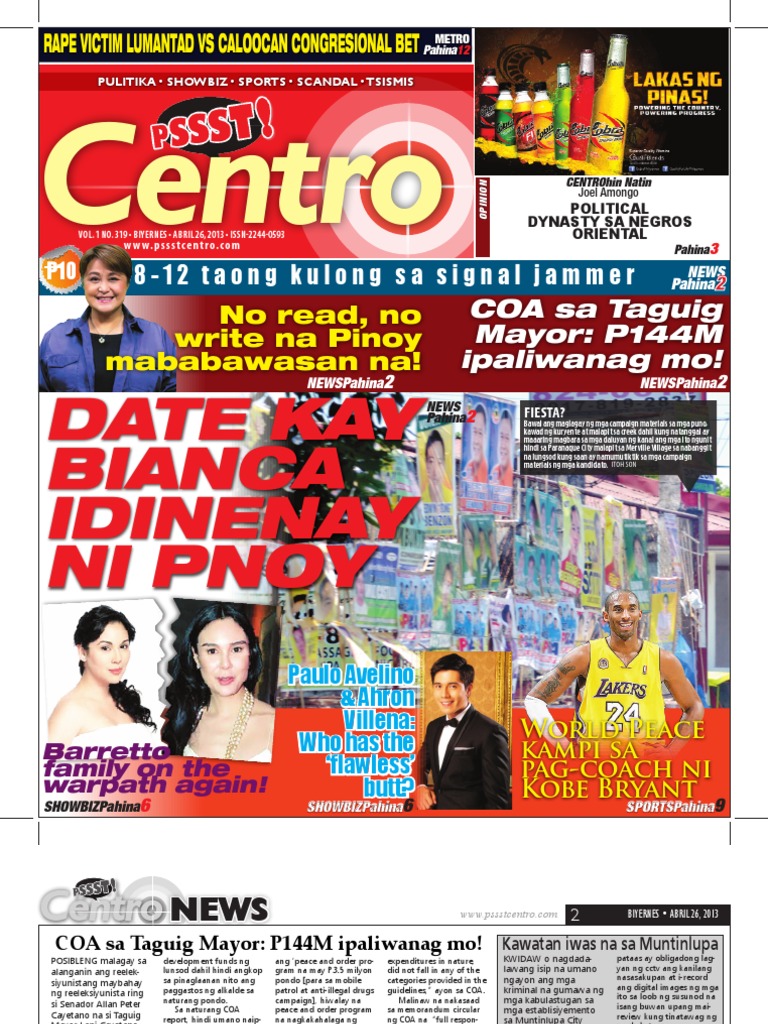 PSSST Centro Apr 26 Issue | PDF