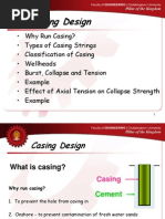 Casing Design Example | PDF | Casing (Borehole) | Pressure