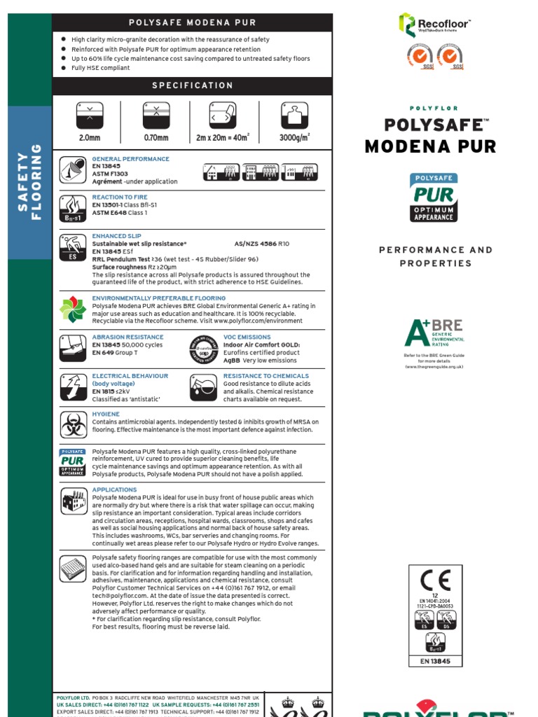 Polysafe Modena PP | PDF | Chemistry | Nature