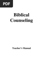 Biblical Counselling Jay e Adams | PDF | Id | Guilt (Emotion)