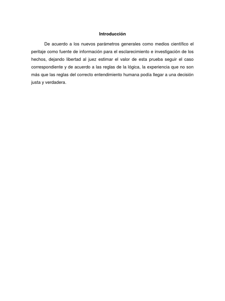 Guía Completa de Pruebas Periciales | PDF | Evidencia (ley) | Testigo ...