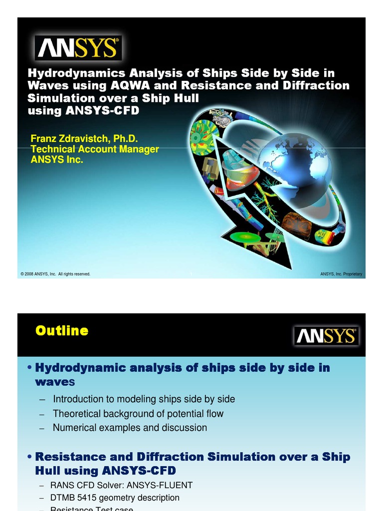 Hydrodynamics Analysis of Ships Side By-Cfd PDF | PDF | Science ...