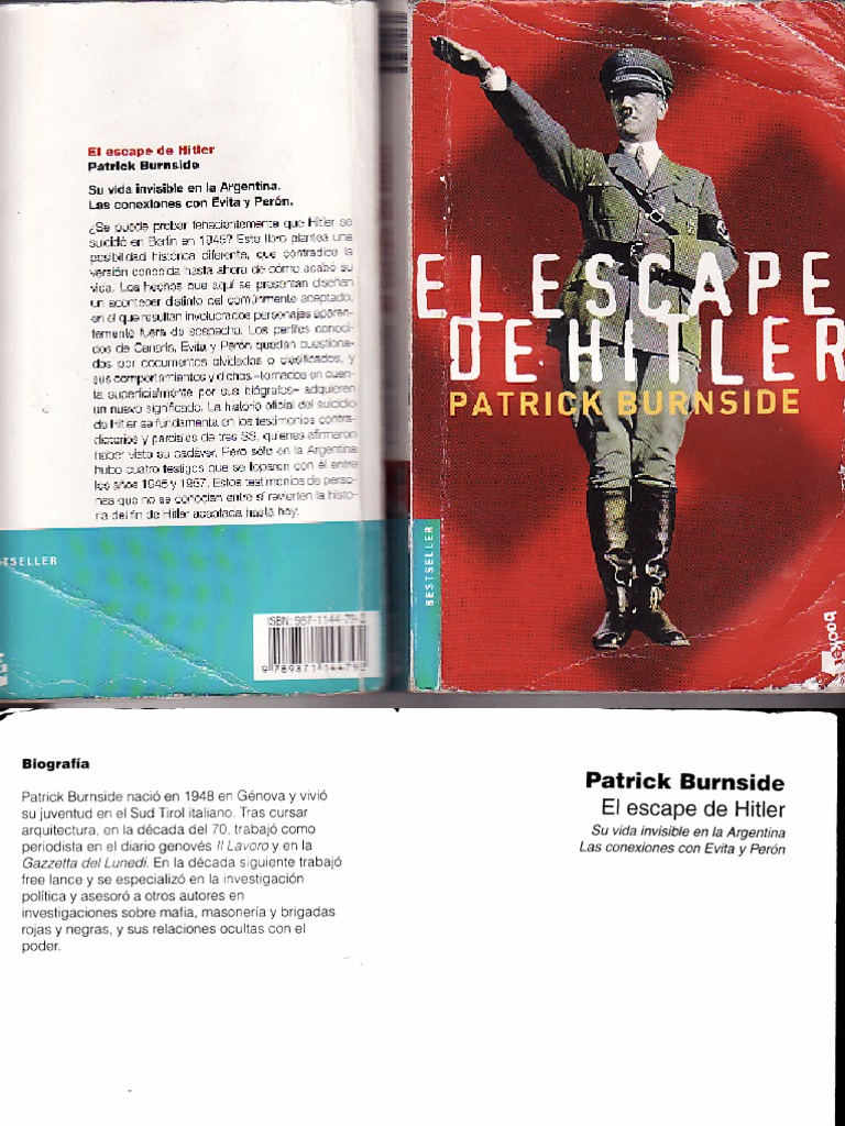 El Escape de Hitler. Patrick Burnside PDF | PDF