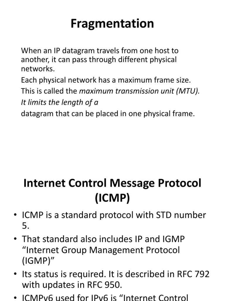 An Overview of ICMP Messages and Their Uses for Diagnosing Network Connectivity Issues | PDF ...