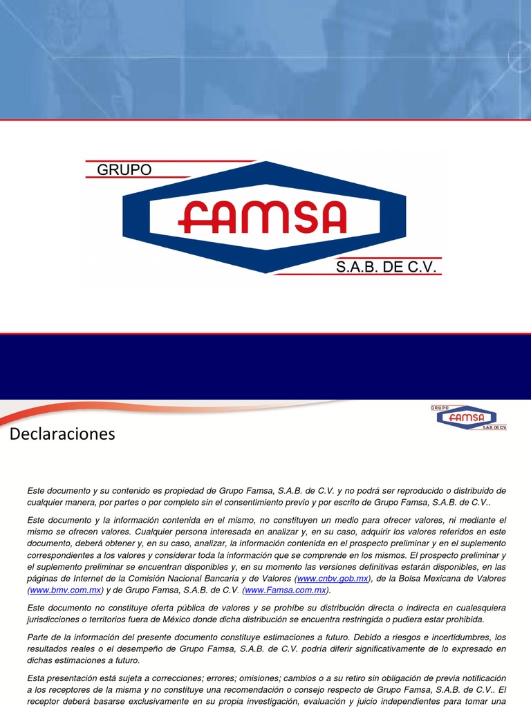 Intro-Famsa 3T12 201210 | PDF | Bancos | Información