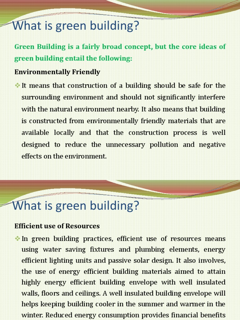 Green Building | PDF | Green Building | Solar Energy