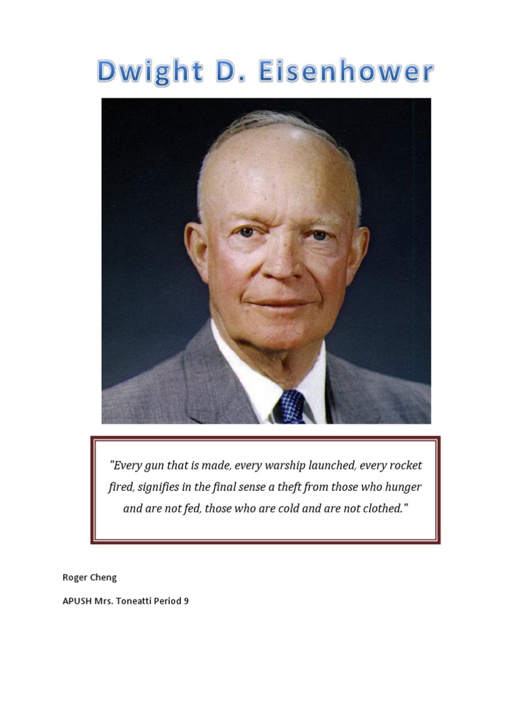 Dwight Eisenhower Cold War