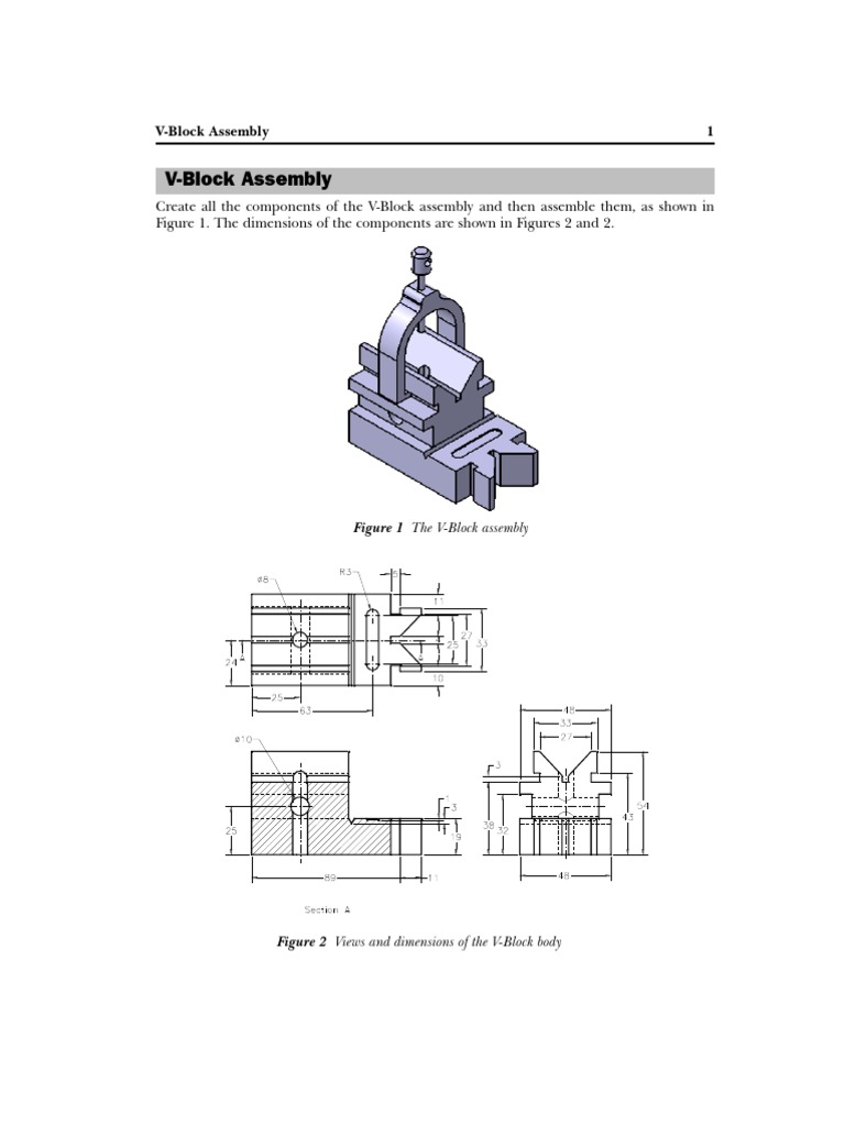 V Block Assembly Tutorial | PDF