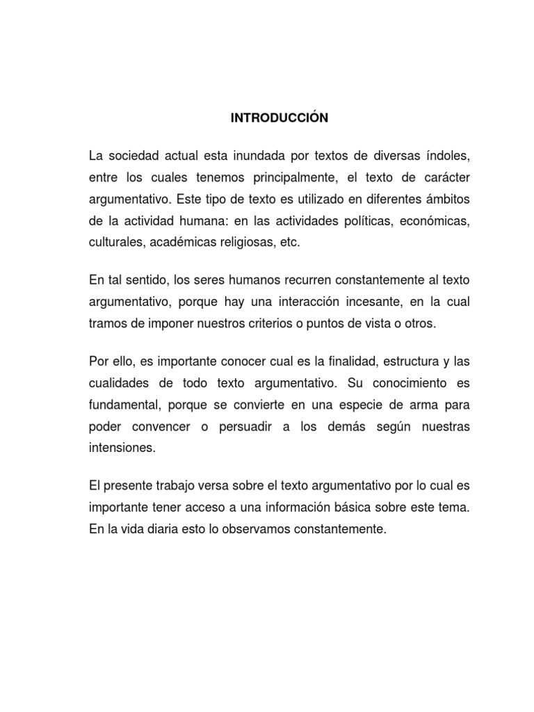 Cómo estructurar un texto argumentativo efectivo | PDF | Conocimiento ... Cómo estructurar un texto argumentativo efectivo | PDF | Conocimiento ...