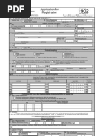 BIR Form 1903: Taxpayer Registration Guide | PDF | Taxes | Taxpayer