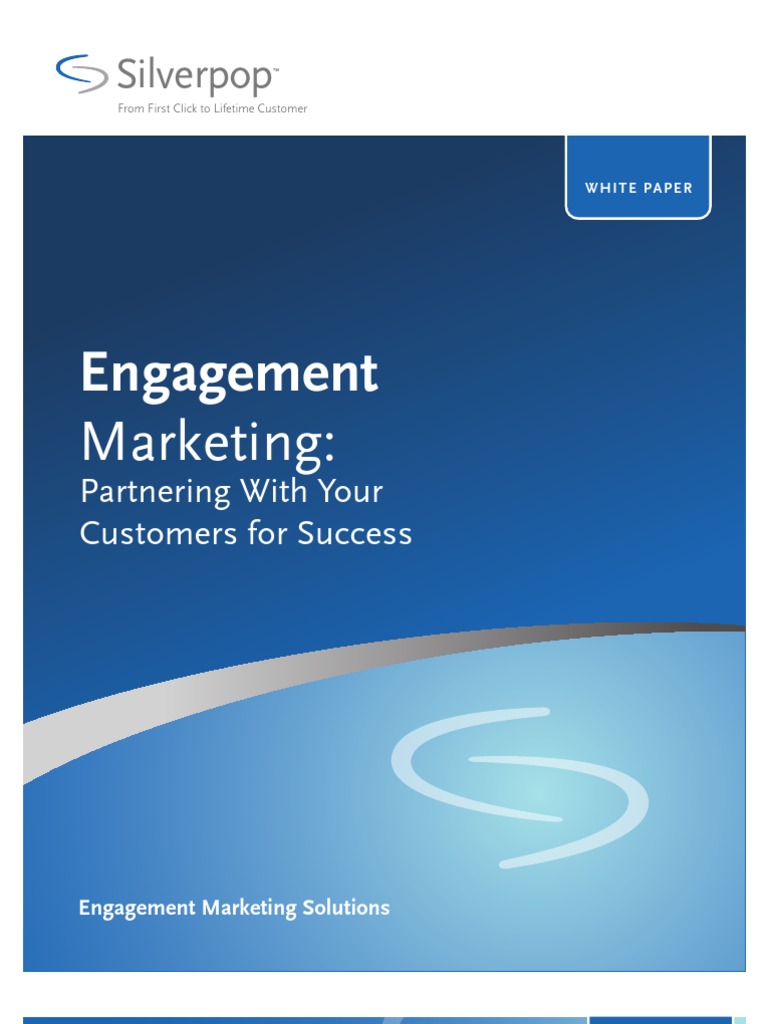 Silverpop Engagement Marketing | PDF