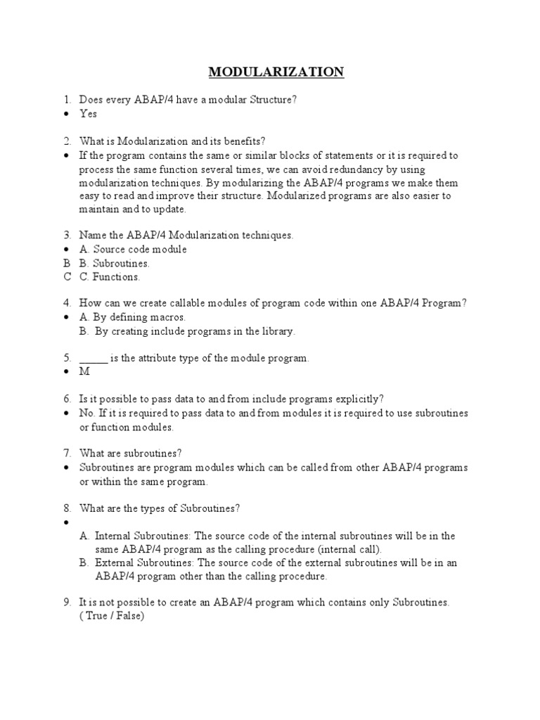 03 Modularization | PDF | Parameter (Computer Programming) | Subroutine 03 Modularization | PDF | Parameter (Computer Programming) | Subroutine