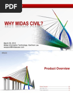Midas Design+ | PDF | Beam (Structure) | Civil Engineering