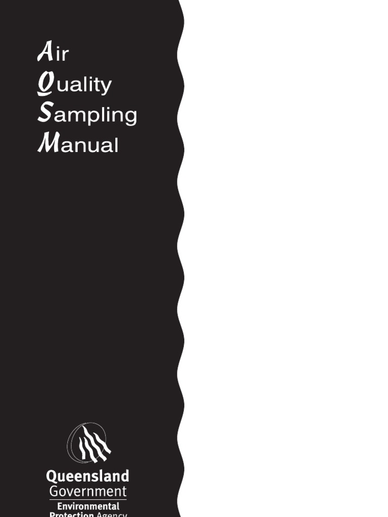 Air Quality Sampling Manual | PDF | Air Pollution | Ozone