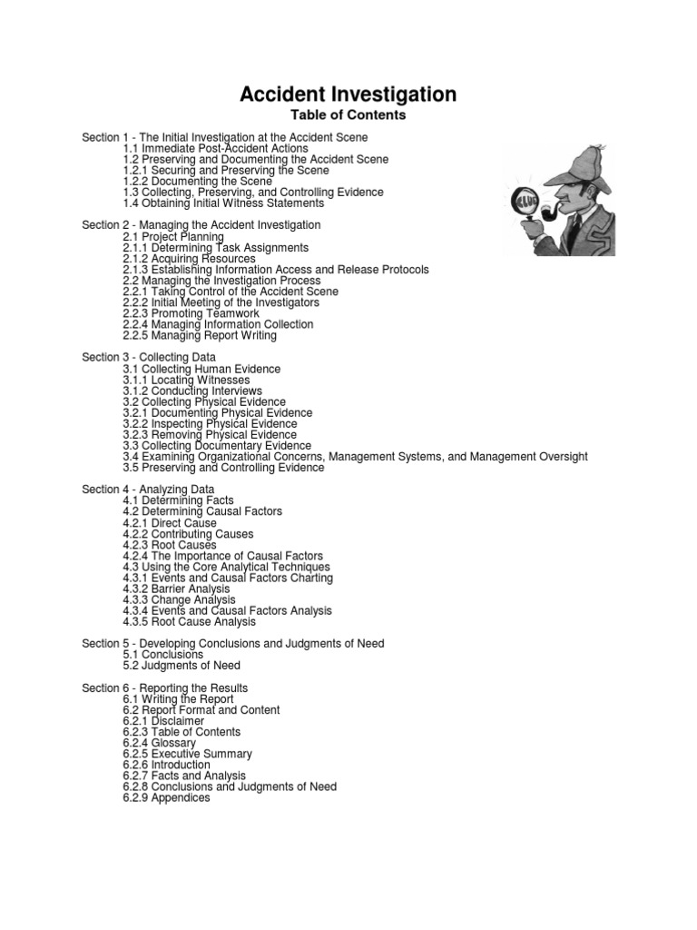 Accident Investigation | Witness | Interview