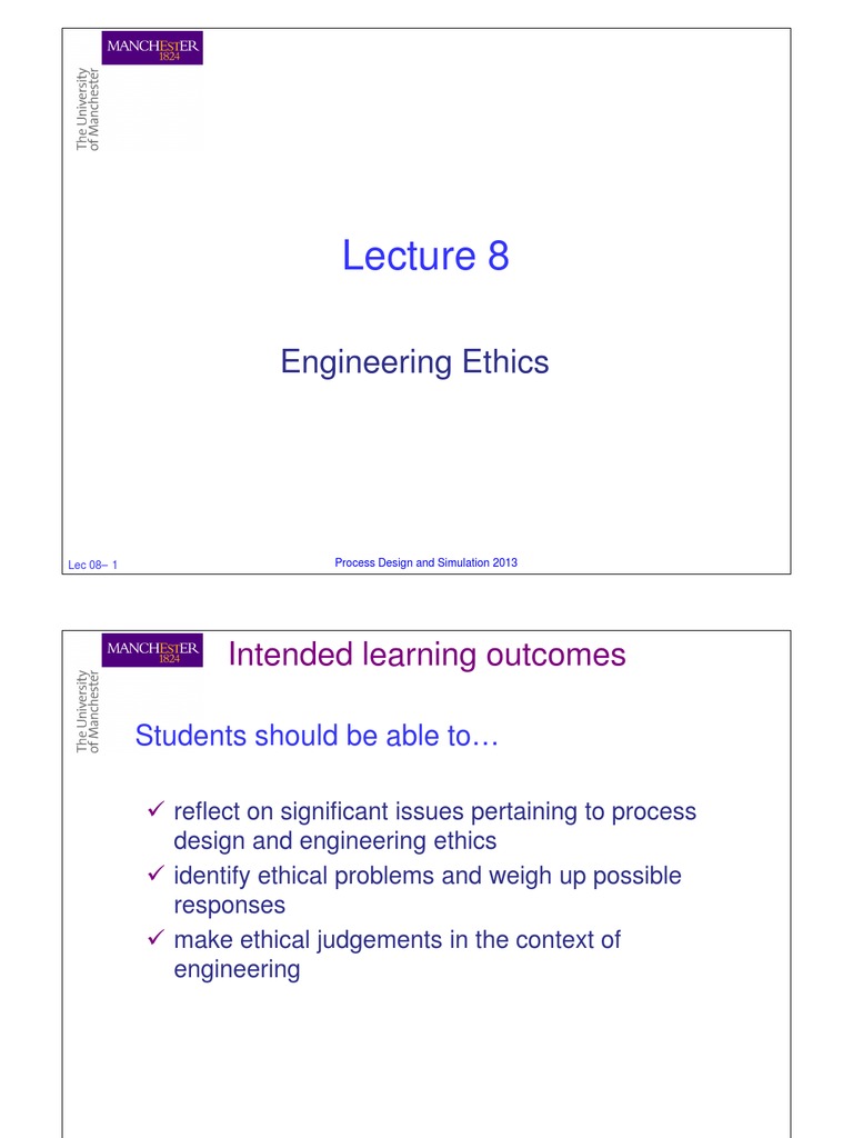 Lec08 Engineering Ethics | PDF | Scientific Method | Engineer