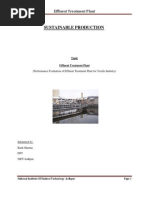 ETP Process Flow Chartn With ZLD | PDF | Sewage Treatment | Water Pollution