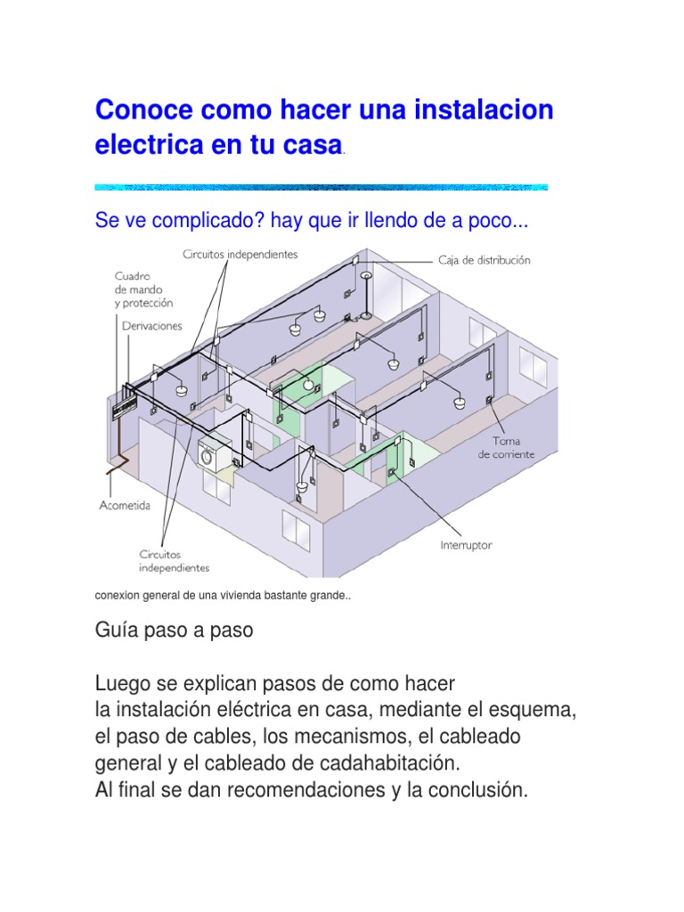 Conoce Como Hacer Una Instalacion Electrica En Tu Casa Estufa De