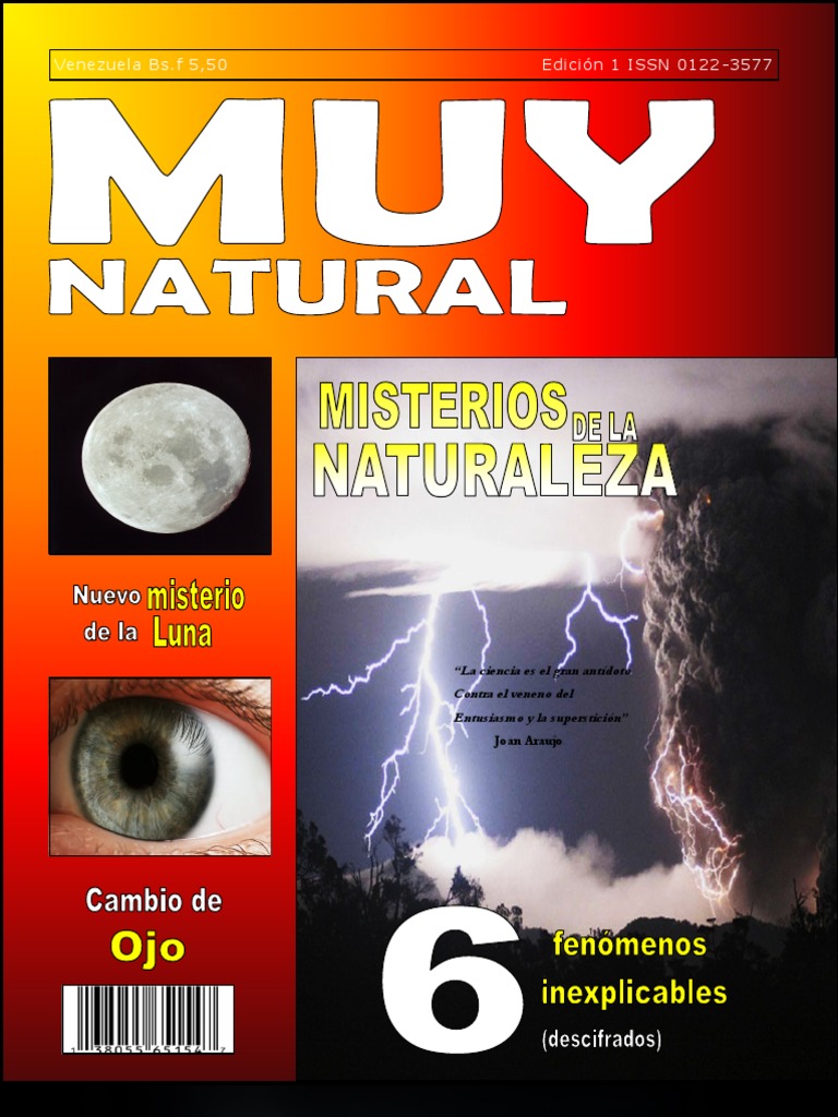 Revista Muy Natural | PDF | Temblores | Naturaleza