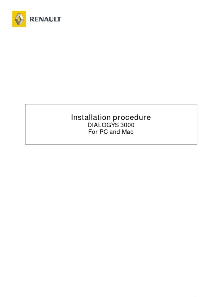 Renault | PDF | Installation (Computer Programs) | Portable Document Format