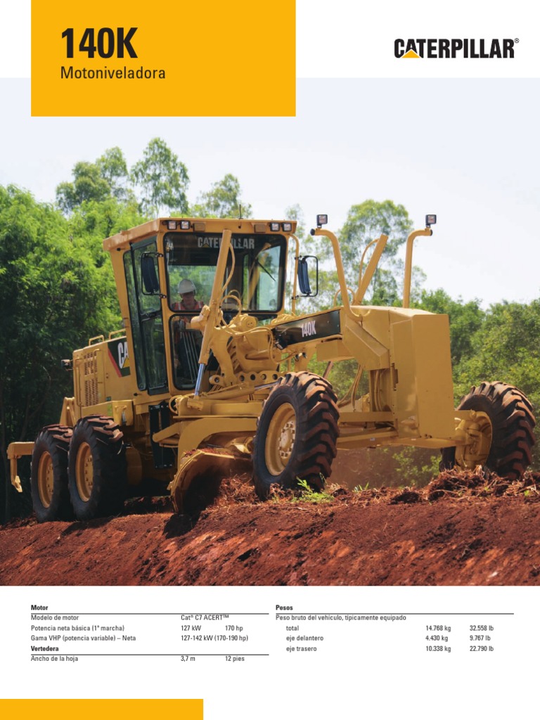 Cat 140k | PDF