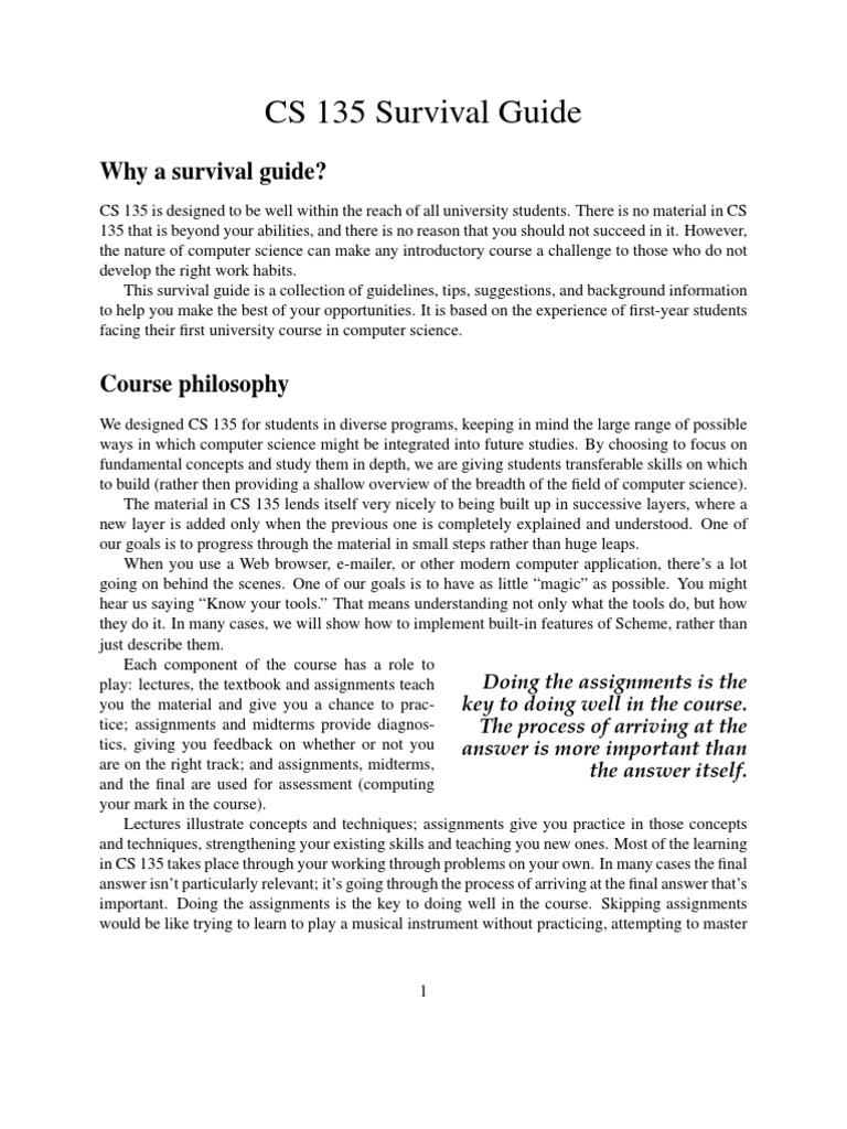 Survival Guide | PDF | Plagiarism | Test (Assessment)