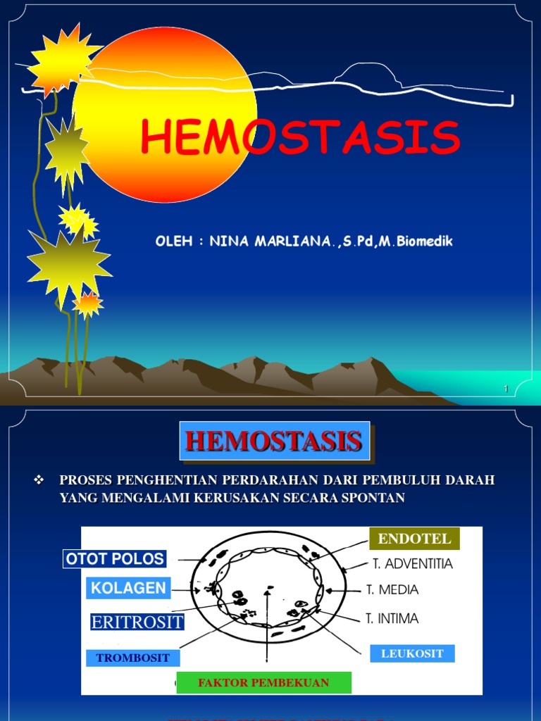 Hemostasis | PDF | Teknologi & Rekayasa