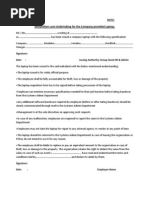 Declaration Cum Undertaking For The Company Provided Laptop | PDF ...