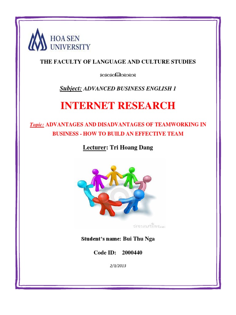 Teamwork Essay Full | PDF | Team Building | Employment