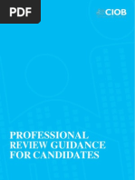 CIOB Guide | PDF | Mentorship | Business