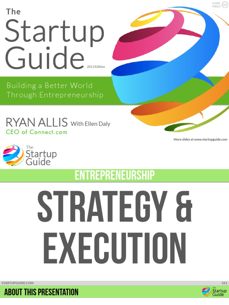 The Startup Guide - Strategy & Execution | PDF