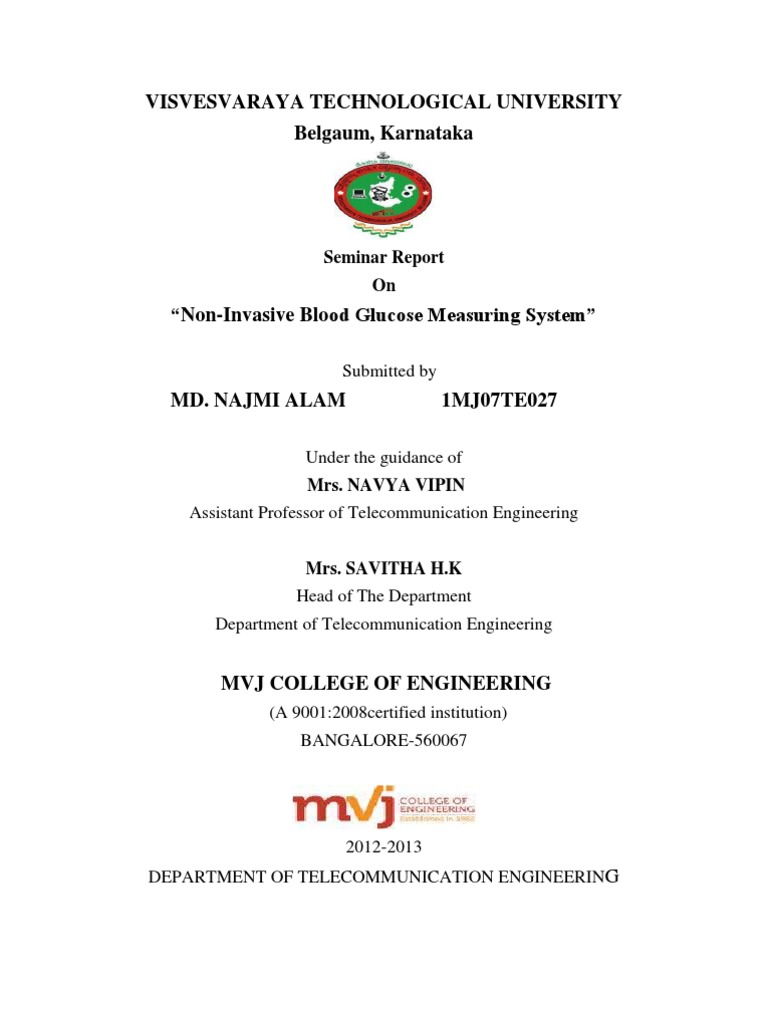 Visvesvaraya Technological University | PDF