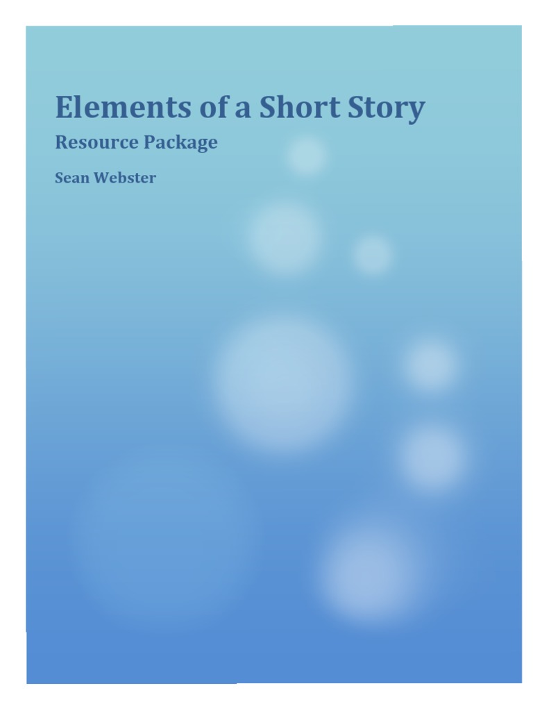 Elements of Short Story | PDF
