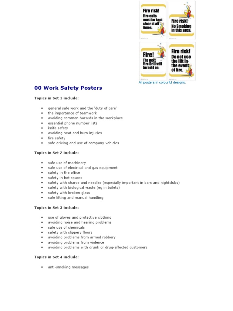 Haccp Posters | Food Safety | Safety