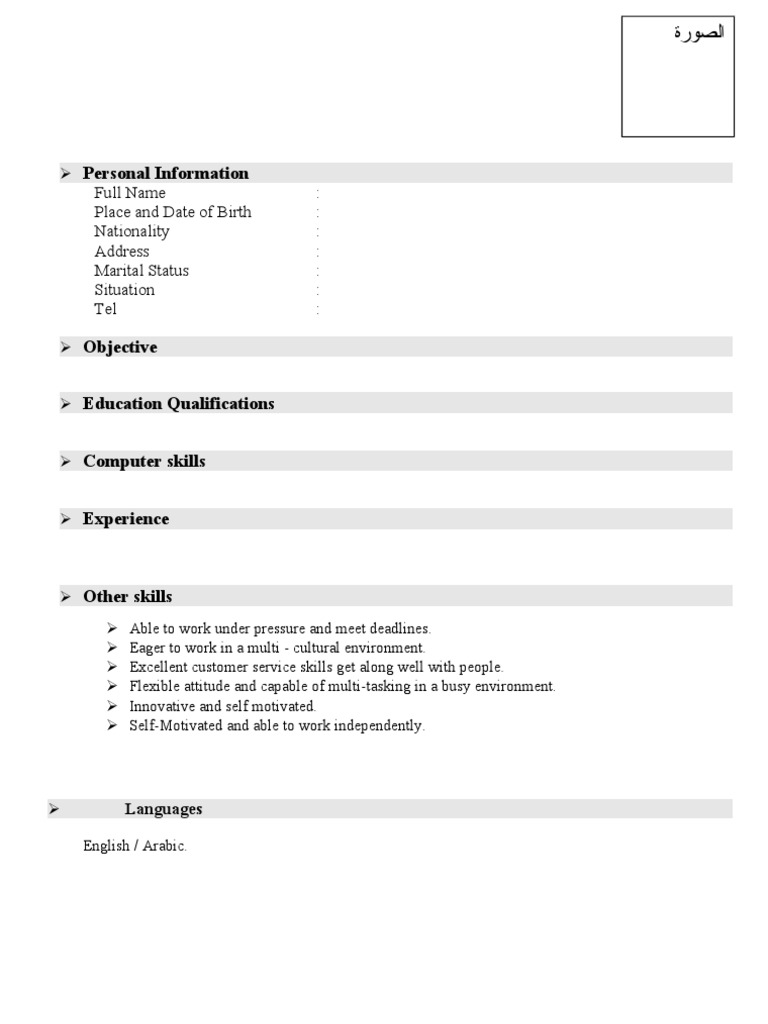 Multilingual Professional Resume | PDF