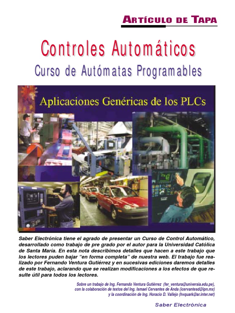 Automatas Programables - Control Automatico | PDF