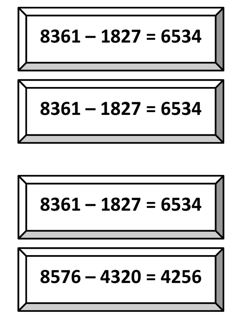 Kad Ayat Matematik | PDF