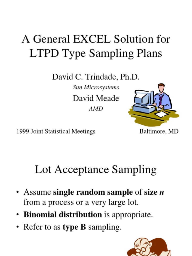LTPD | PDF | Sampling (Statistics) | Sample Size Determination
