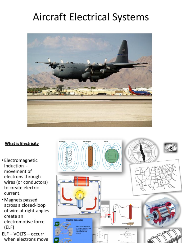 Aircraft Electrical Systems | PDF | Ignition System | Direct Current