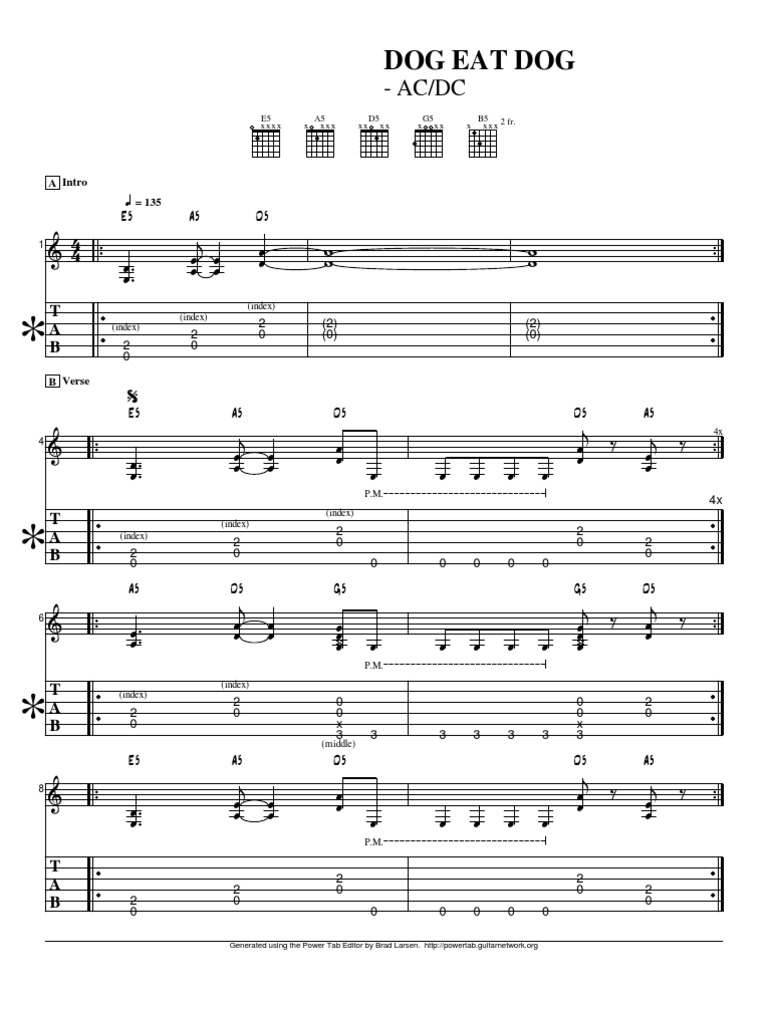 Dog Eat Dog: - Ac/Dc | PDF | Technology & Engineering