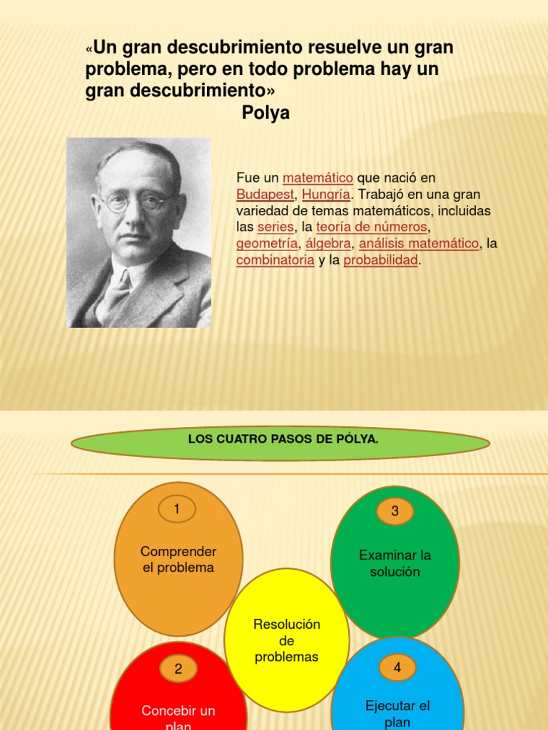 de George Polya | PDF | Juguetes | Enseñanza de matemática